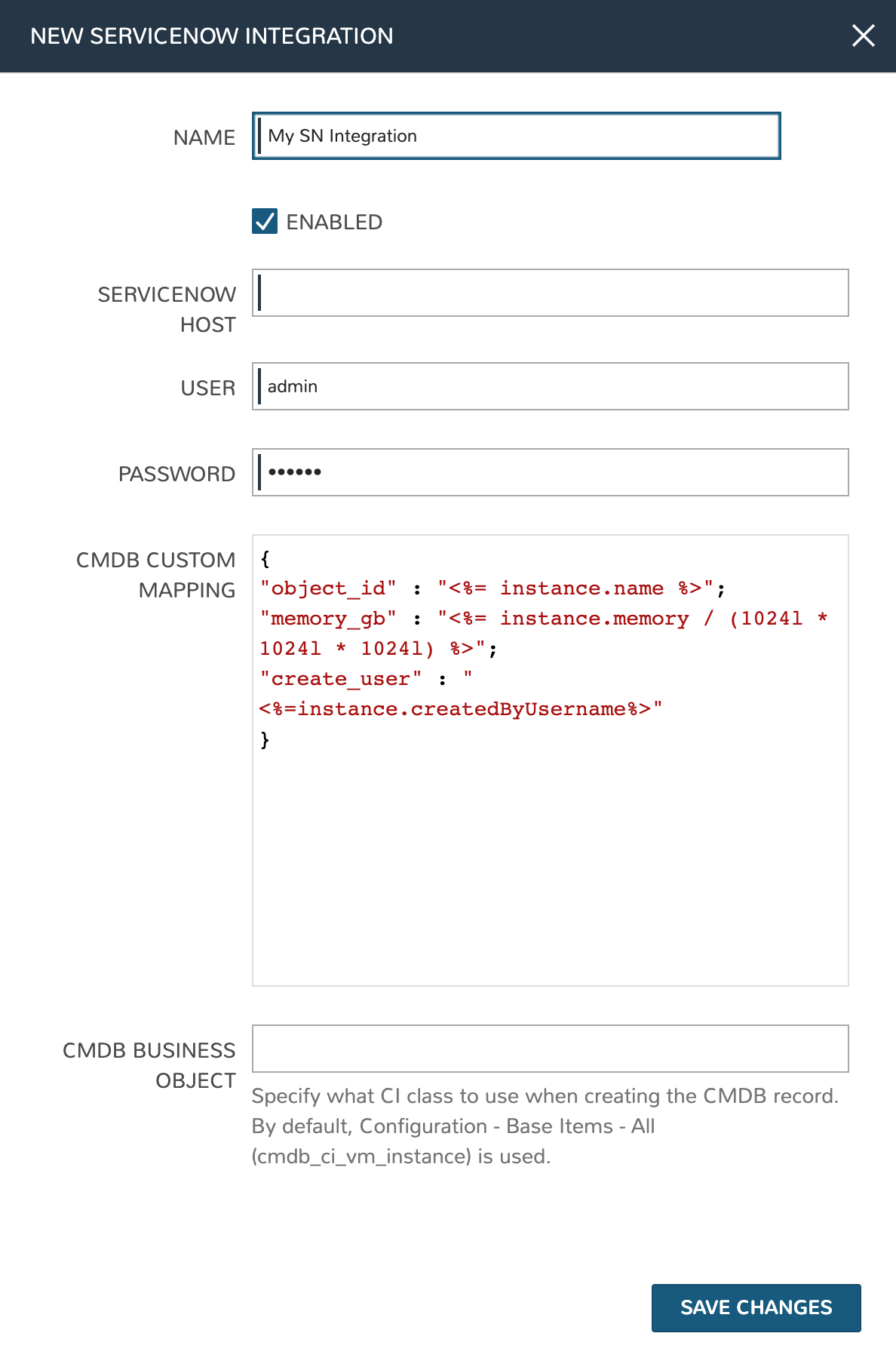 How to surface custom Instance data into ServiceNow through the ...