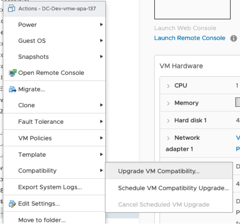 The guest OS version is listed incorrectly on a vCenter VM in Morpheus